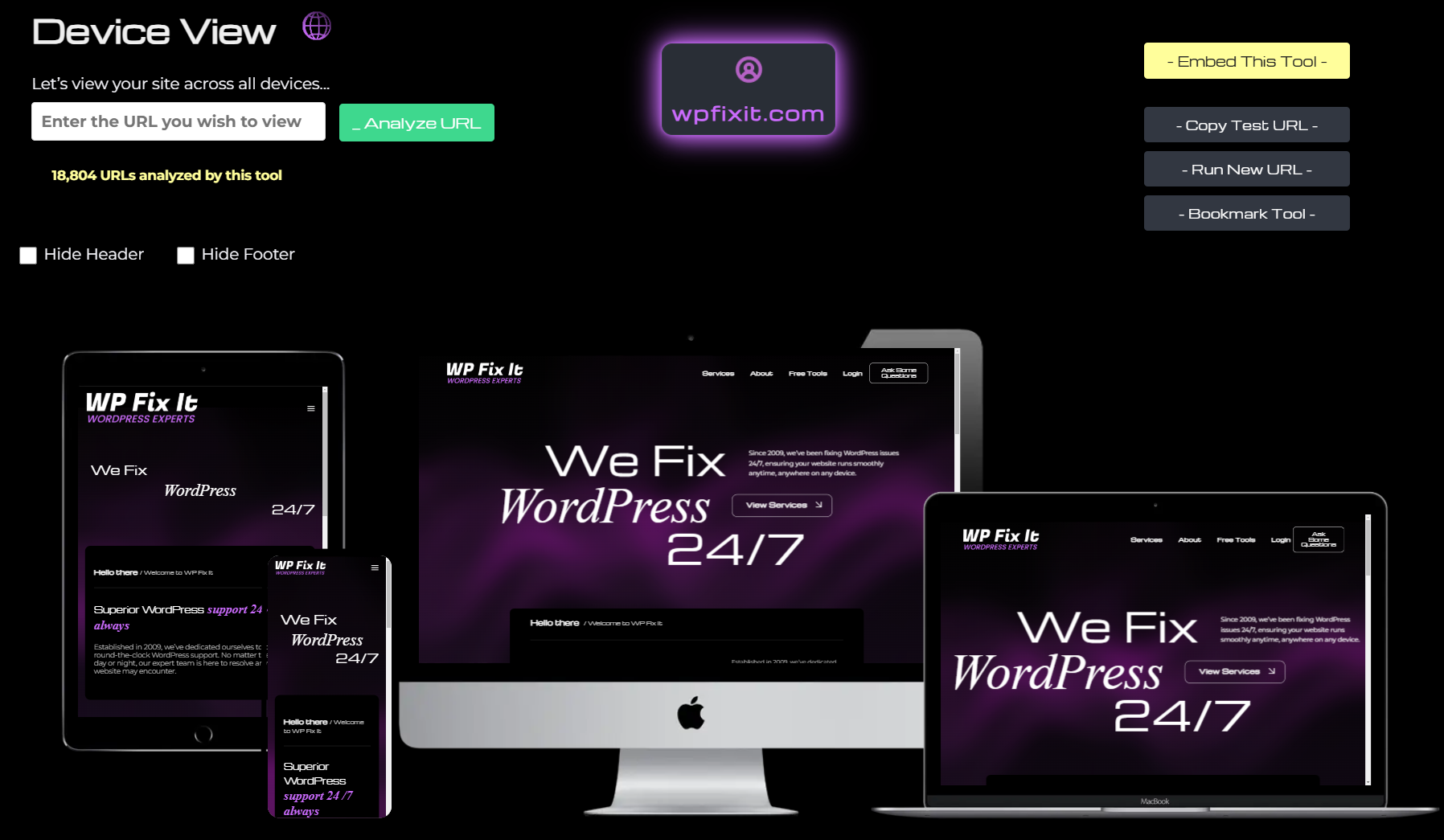 WordPress Inspector | Analyze WP Themes, Plugins & Security